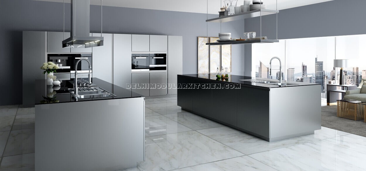 Modular Kitchen Interiors in Delhi, Designs & Price | Installation Low Cost